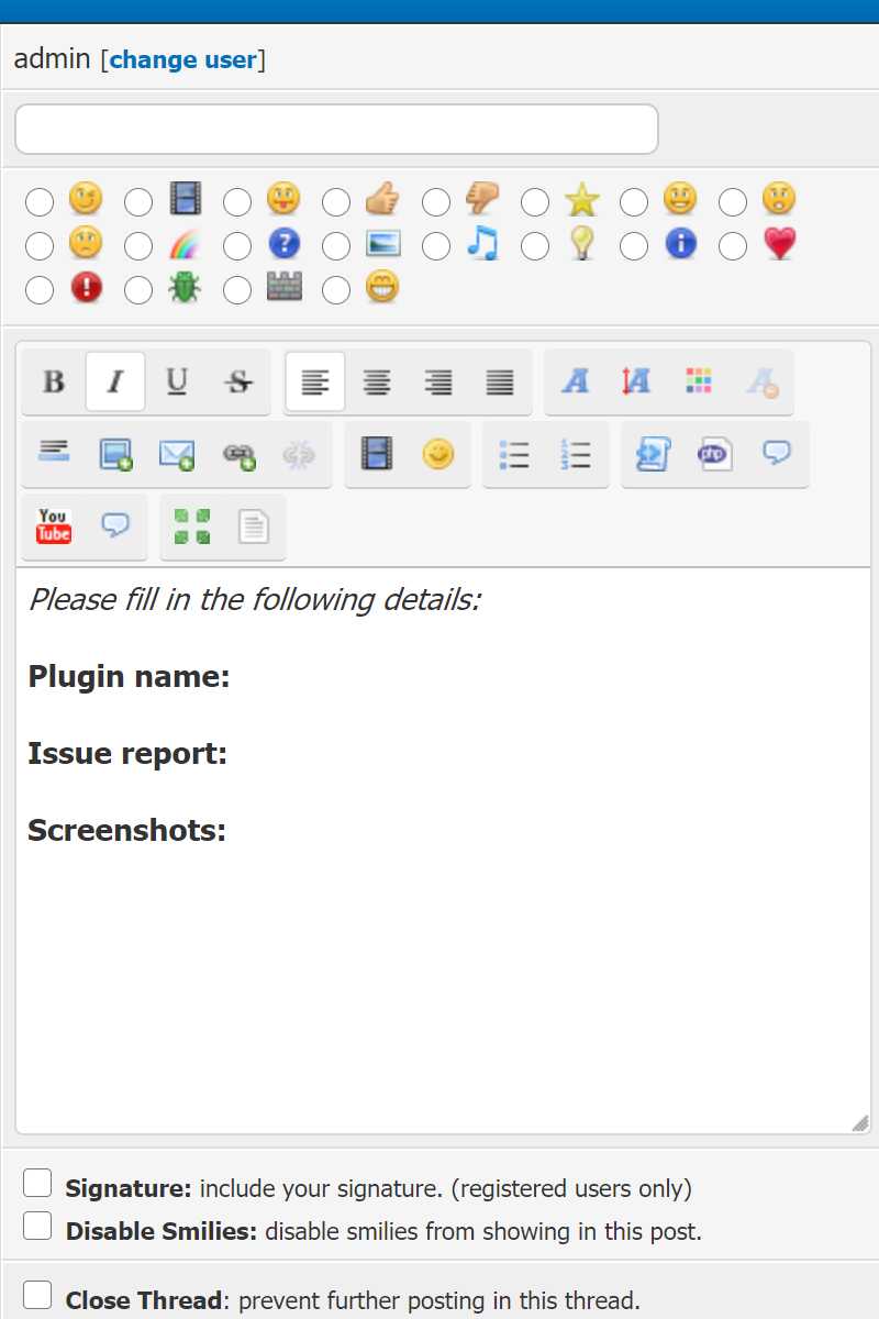 Thread Templates 2.0.0 MyBB Plugin | ModMyBB
