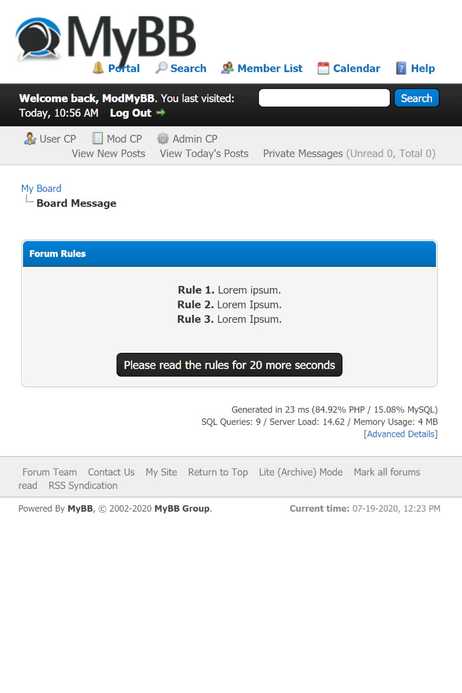 MyBB Plugins | ModMyBB
